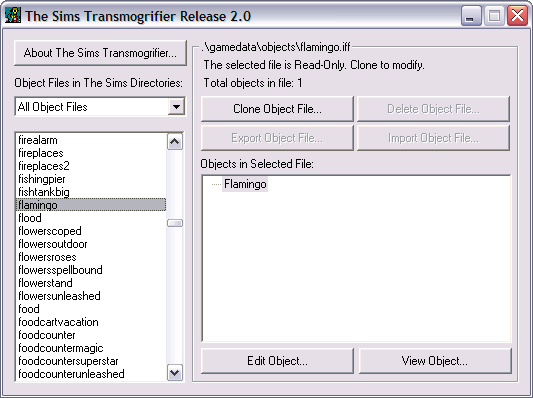 The Sims Transmogrifier Documentation